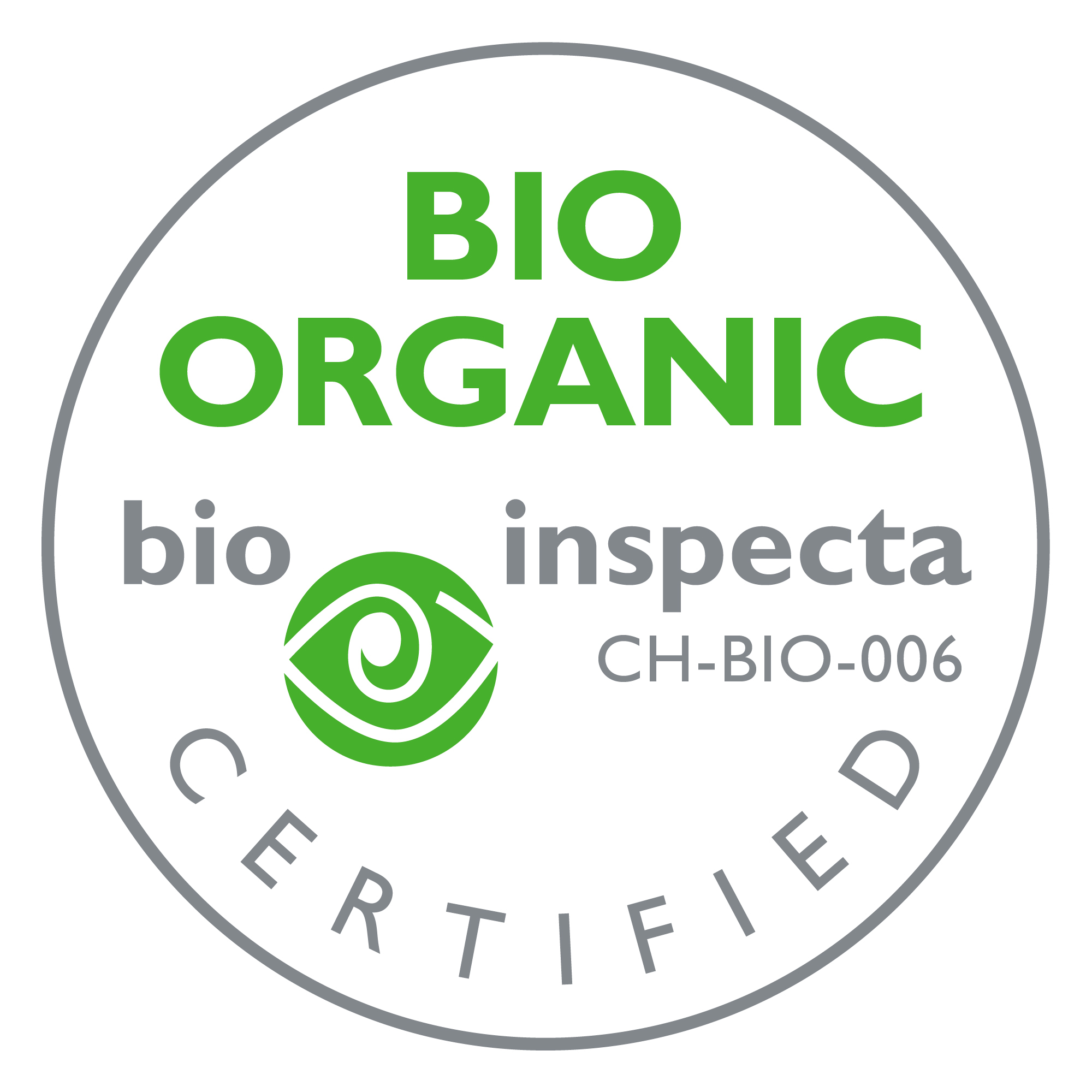 bio.inspecta - Certification marks and stickers